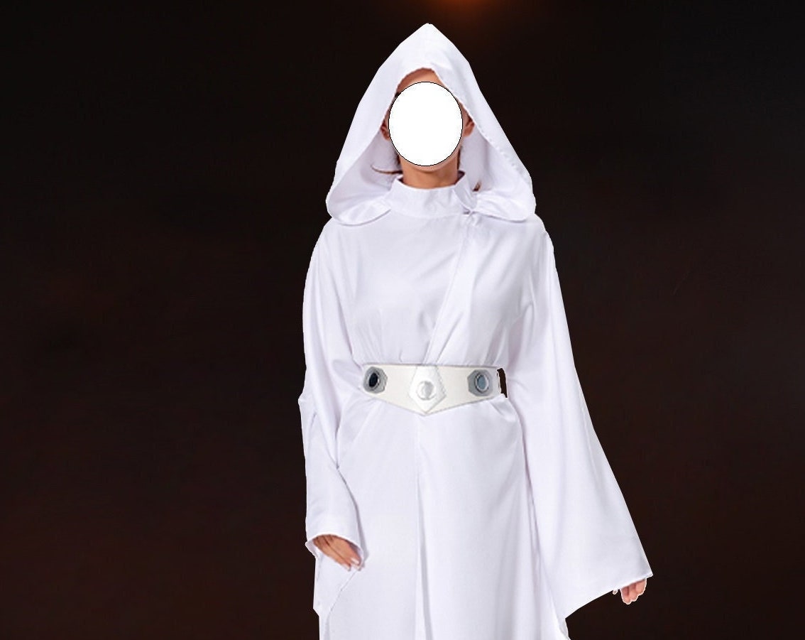 Star Wars Leia White Dress Princess Leia Cosplay Costume – Mermaidcosplay