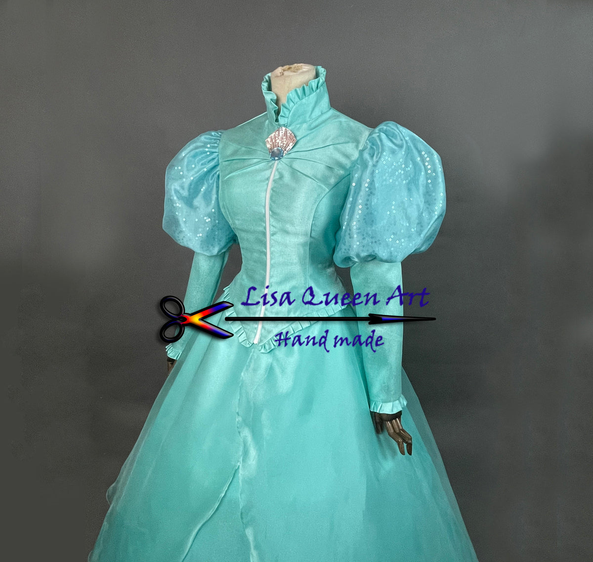 Hallooween Cosplay costume Customized The Little Mermaid Ariel Cosplay ...