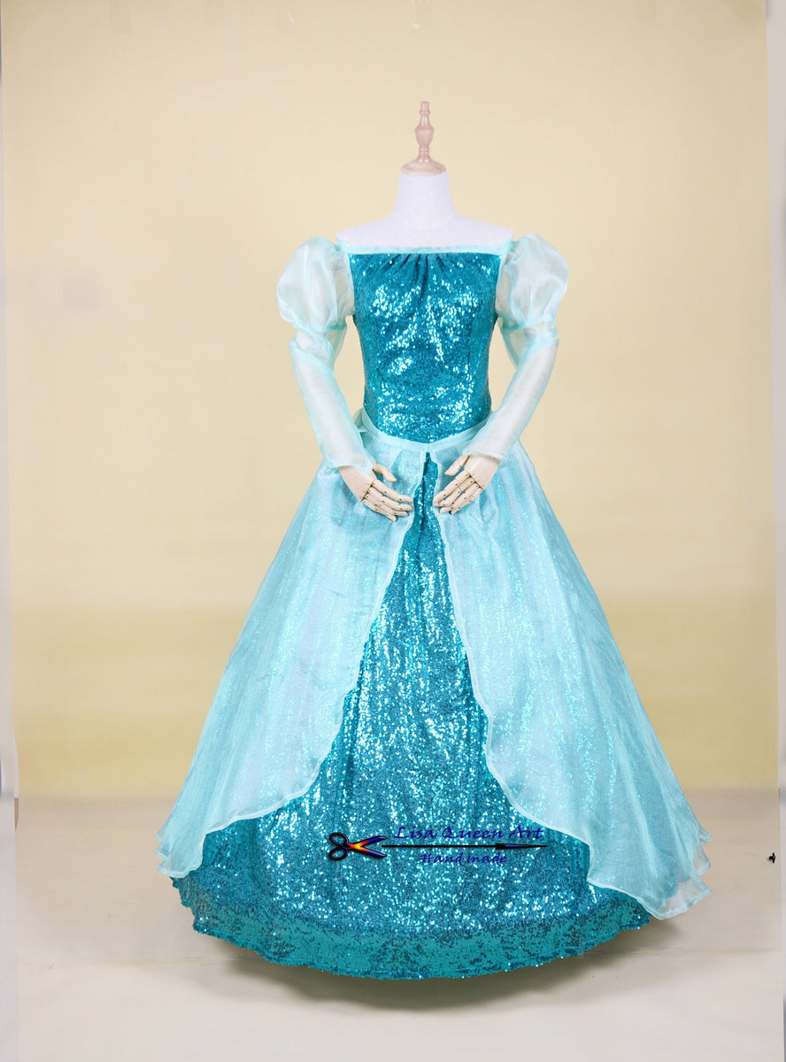 Cosplay costume Fancy princess Ariel Cosplay dress The little Mermaid ...
