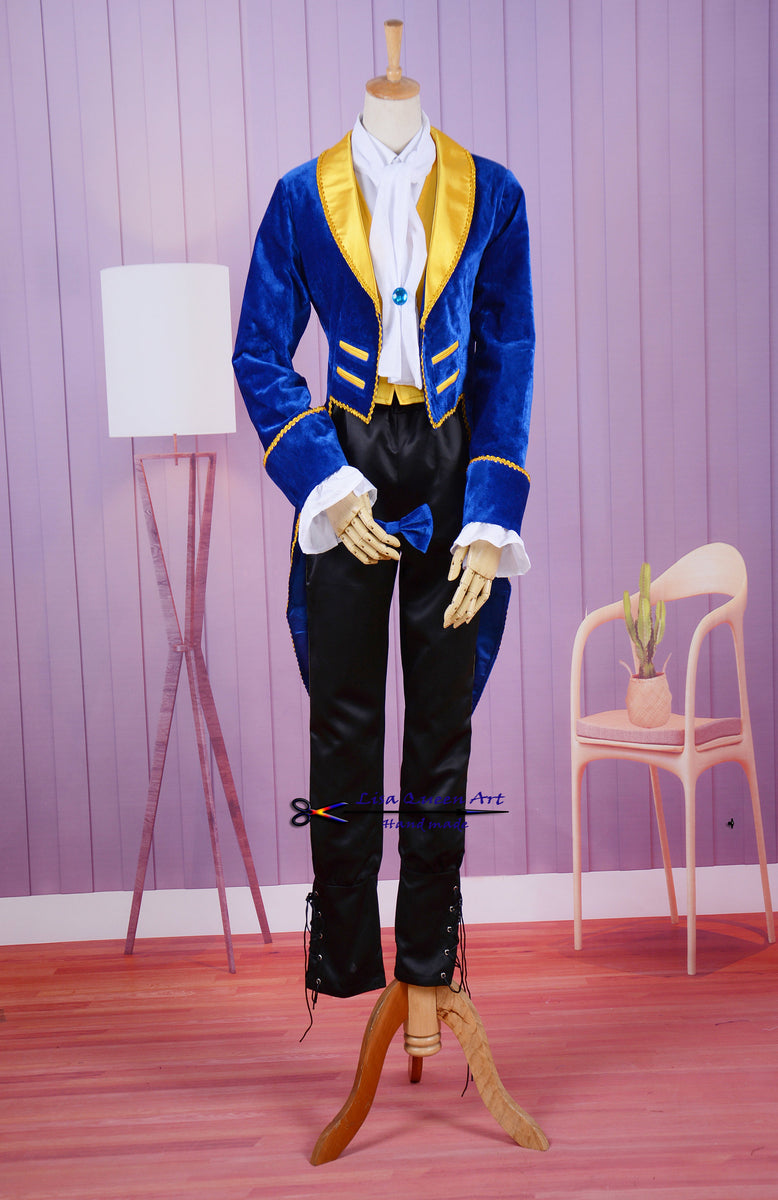 Halloween Carnival Costume Beauty And The Beast Prince Beast Cosplay C ...