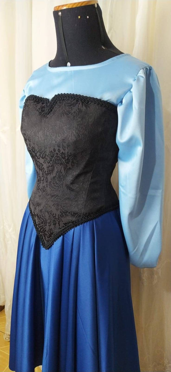 Cosplay Ariel kiss the girl costume dress inspired princess Little mer ...