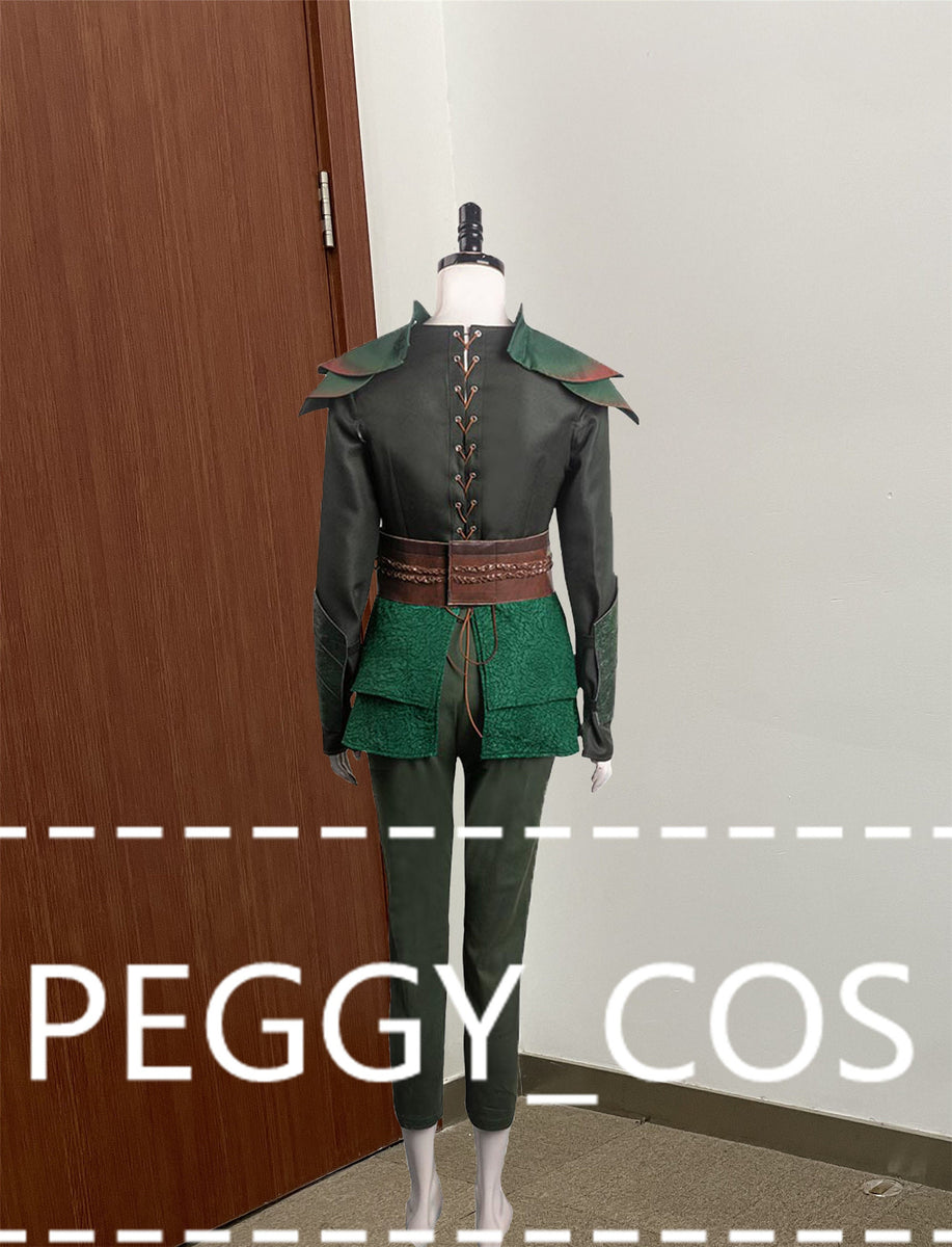 Doric Cosplay Costume Green Cosplay Costume Dungeons & Dragons Cosplay ...