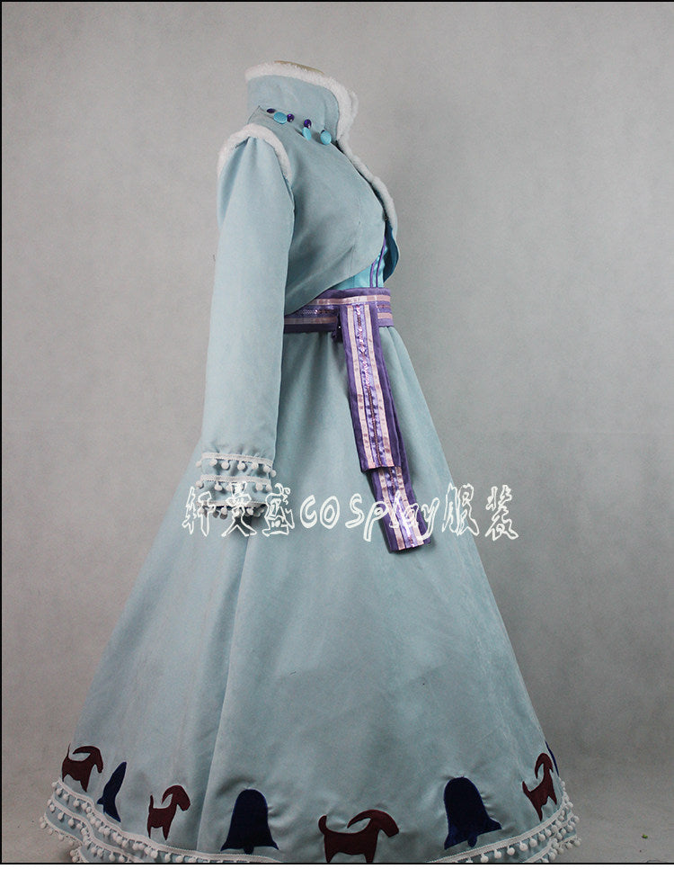 Princess Anna Winter Adventure Outfit Cosplay Costume – Mermaidcosplay