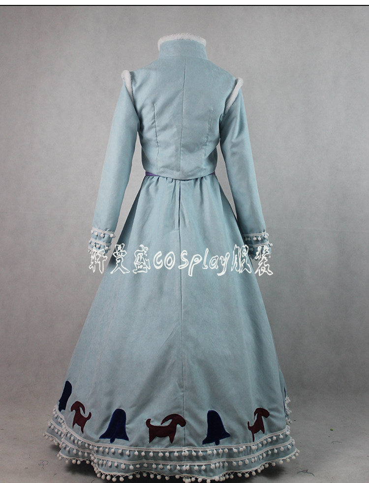 Princess Anna Winter Adventure Outfit Cosplay Costume – Mermaidcosplay