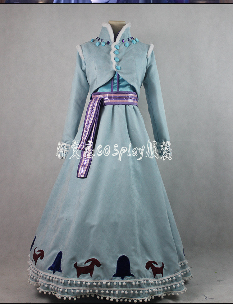 Princess Anna Winter Adventure Outfit Cosplay Costume – Mermaidcosplay