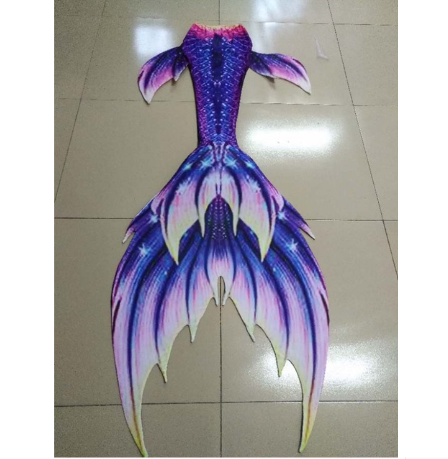 Purple Silicone Mermaid Tails
