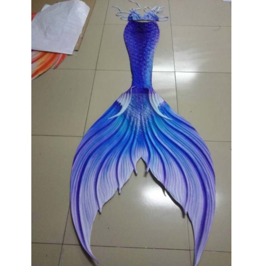 Swimmable Mermaid Light Purple Tails for Adults Women with Monofin ...